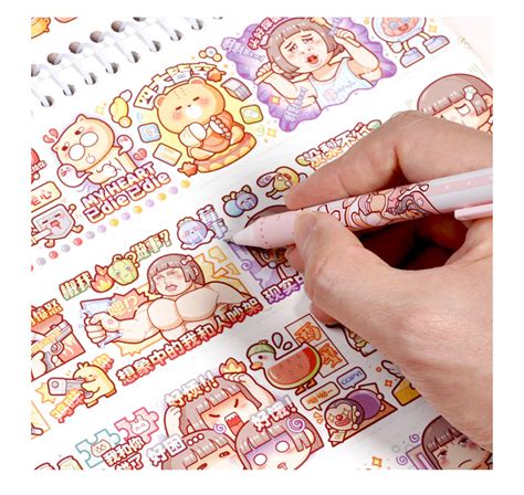 小麻薯新款离型本冉冉之星双面a a 恋恋之音离形纸本手帐贴纸收纳 阿里巴巴