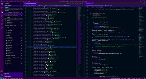 Github Flipperpavscode Theme Dreamscape A Dark High Contrast Theme For Vscode With Purple