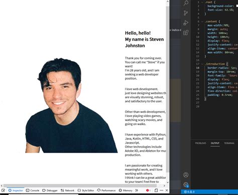 Html Make Div Container Wrap Under Image If Webpage Width Becomes To