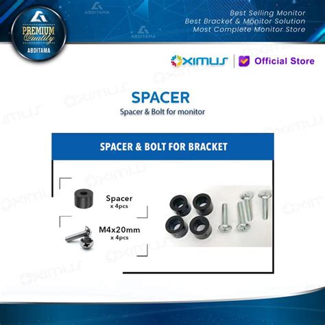 Jual Spacer Dan Baut Set Untuk Bracket Kota Depok Abditama Official
