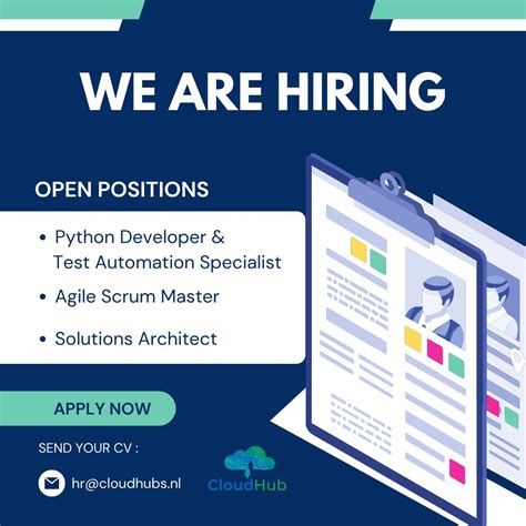 Cloudhub On Linkedin Techjobs Scrummaster Scrum Agile