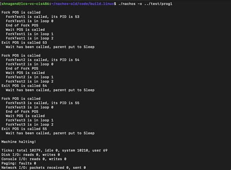Github Sharathn Nachos System Calls Implemented System Calls In Nachos And Round Robin