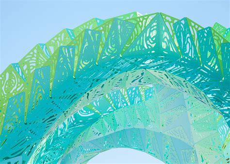Marc Fornes Creates Sculptural Installation For A Texas Park Marc Fornes Creates Sculptural Installation For A Texas Park