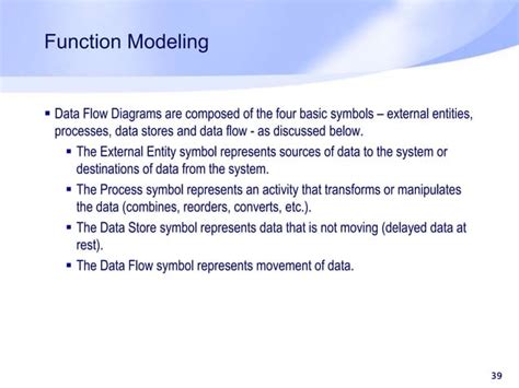 modeling object dynamic and functional ppt