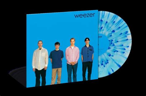 Weezer Blue Album Vinyl Lp Indies Ghostly Blue And Clear Colour 2024