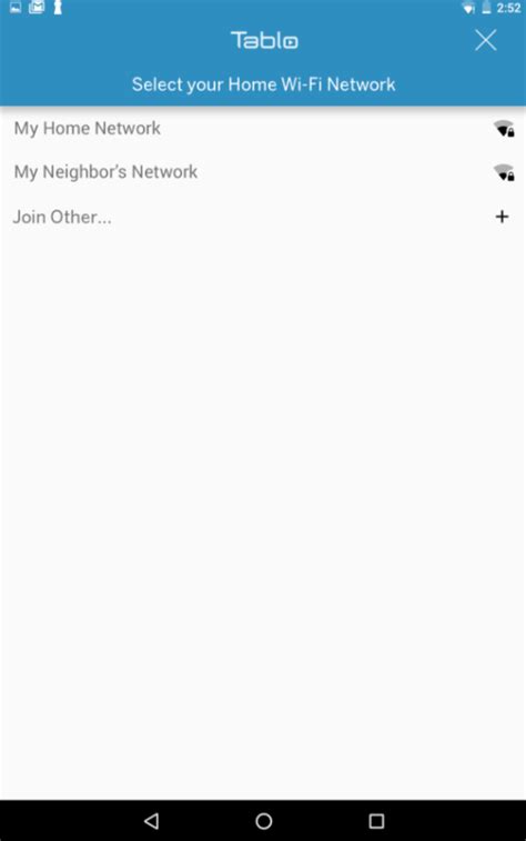 connecting legacy tablo via wi fi with a temporary ethernet connection