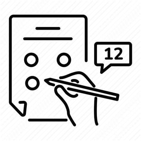 Marking Numbers Tallying Writing Numbers Noting Numbers Counting Icon Download On Iconfinder