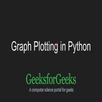 Graph Plotting In Python Geeksforgeeks Videos