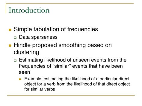 Ppt Distributional Clustering Of English Words Powerpoint Presentation Id152501