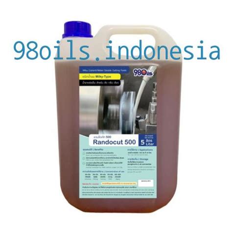 Jual Randocut 500 Soluble Cutting Oils 5 Liter Cairan Bubut Oli