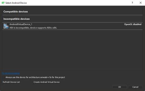 cannot select android 7 in avd manager qt forum
