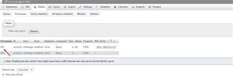 Cara Kill Proses Mysql Di Cpanel Panduan Hosting Jetorbit