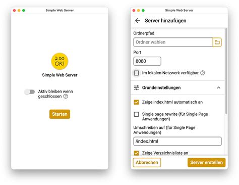 Simple Web Server Für Macos Freier Webserver Für Den Lokalen Einsatz ⋅