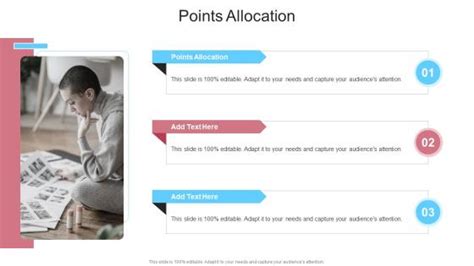Points Allocation Powerpoint Presentation And Slides Ppt Example Slideteam