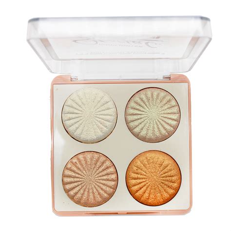 Палетка хайлайтеров 4 оттенка MSYAHO Highlighter Special Terracotta ...