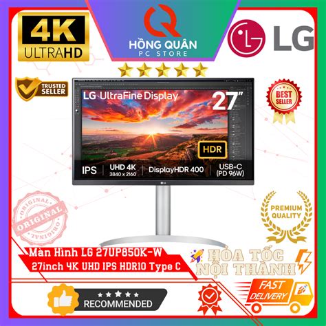 Màn Hình Lg Ultrafine 27up850k W 27inch 4k Uhd Ips Usb C 96w Vesa