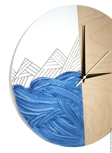 Часы настенные из дерева Сиггу Часы ручной работы купить в интернет магазине на Ярмарке