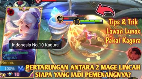 Kagura Vs Lunox Ketemu Musuh Main Lunox Di Depan Gw Auto Bantai🤣