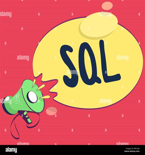 Text Sign Showing Sql Conceptual Photo A Standard Computer Language