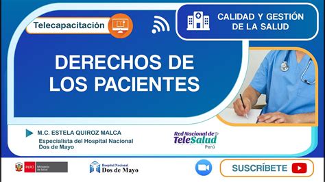 Derechos De Los Pacientes Youtube