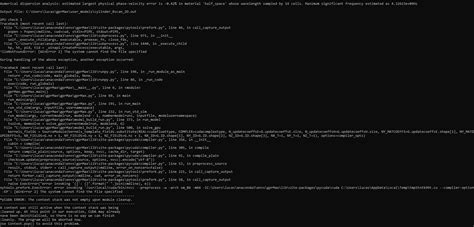 Running Gpu Error · Issue 333 · Gprmaxgprmax · Github
