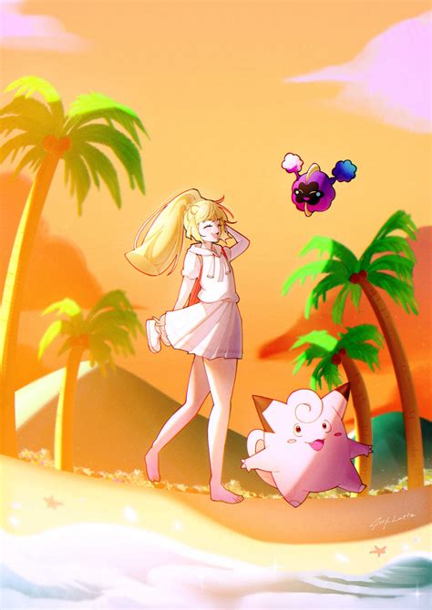 Pokemon Lillie By Juvylatte On Deviantart
