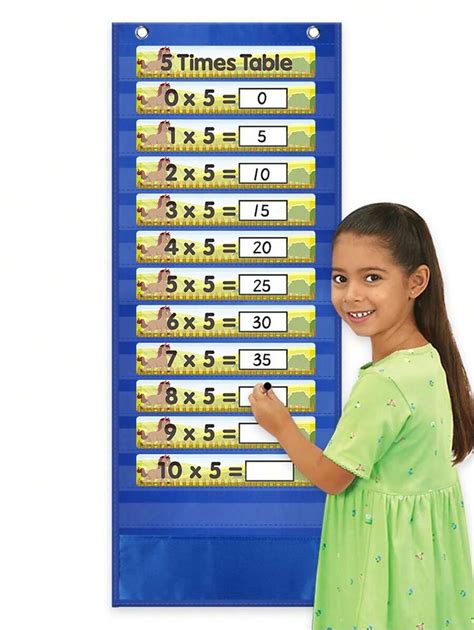 Multiplication Practice Toy With Multiplication Flash Cards Storage