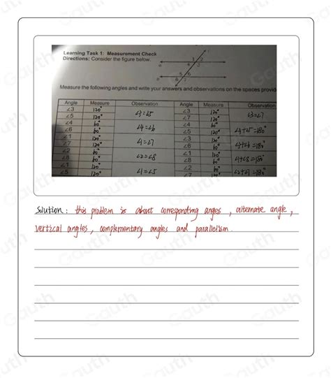 Solved Learning Task 1 Measurement Che Directions Consider The