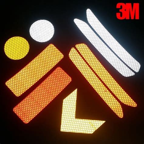 인팍쇼핑 3m 초고휘도 반사 테이프 스티커 리플렉터 형광 반사지 블랙박스내비자동차용품