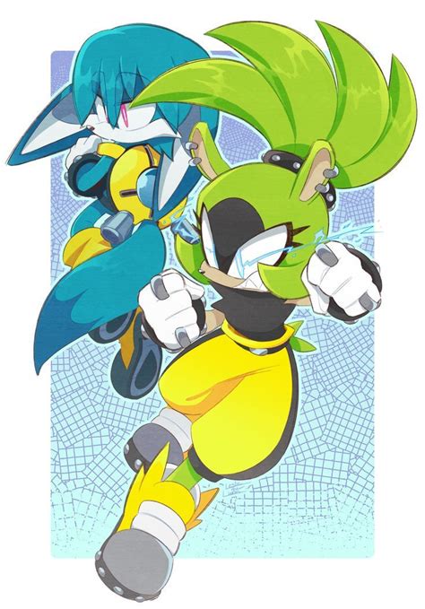 Surge And Kit~♱ In 2022 Sonic Fan Art Sonic Art Sonic