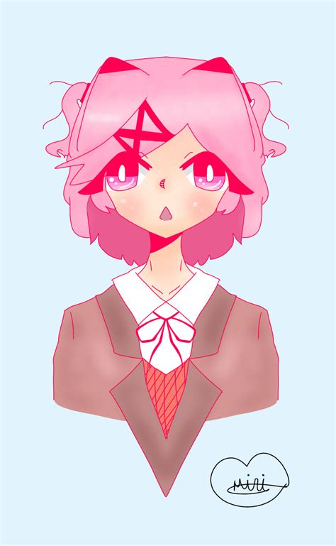 Natsuki Ddlc By Minikoruki On Deviantart
