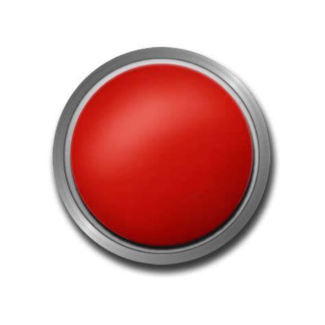 Panic Button No Text Transparent PNG StickPNG