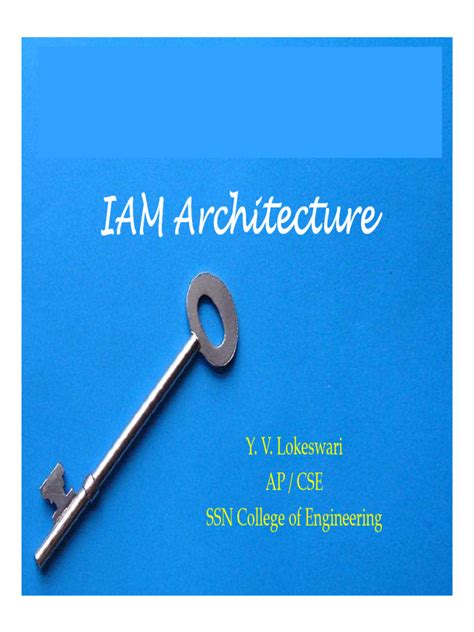 Lecture6 Iam Architecture Pdf Computing Information Technology