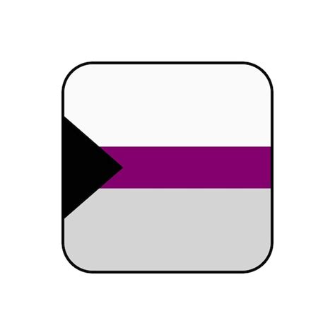 Premium Vector Vector Lgbt Flag Lgbtq Flag Demisexual Pride Flag