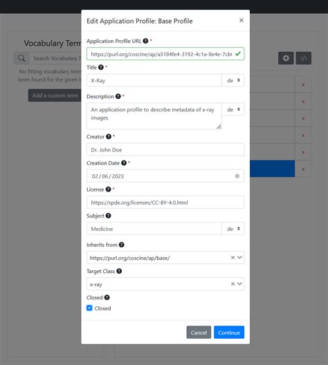 Example AIMS Documentation