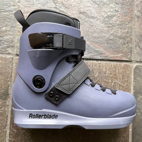 Rollerblade Blank Team Grey Boot 6us Scuffed Open Box Discount