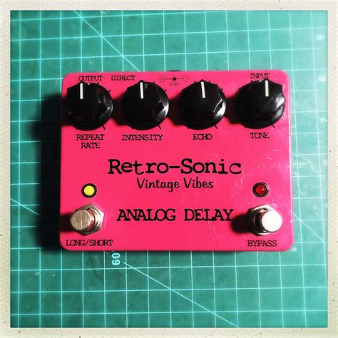 Retro Sonic Analog Delay Pink Reverb