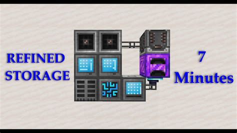 Refined Storage Mod Basics All The Mods 7 Tutorial Youtube