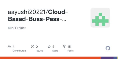 GitHub Aayushi20221 Cloud Based Buss Pass System Mini Project