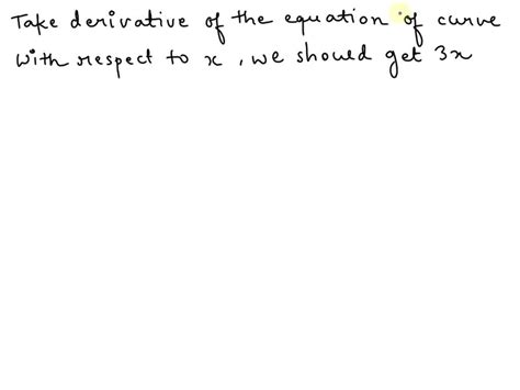 Solved A Curve Passes Through The Point 42 And Has The Property