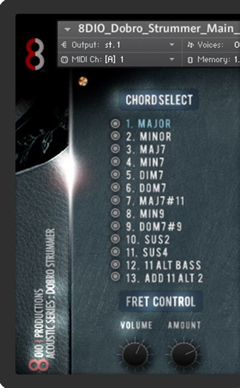 8dio Instant Guitar Bundle 7 Solo And Strummer Guitars For Kontakt Vst