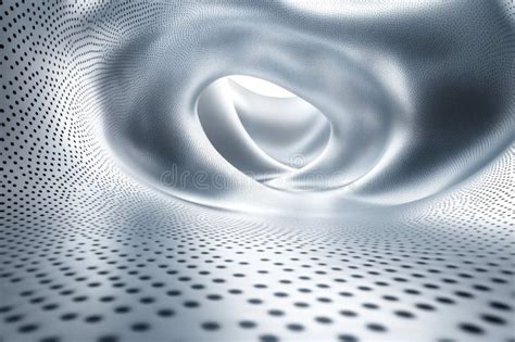 Exploring Abstract White Fabric Patterns In A Soft Light Setting Creating A Serene Atmosphere