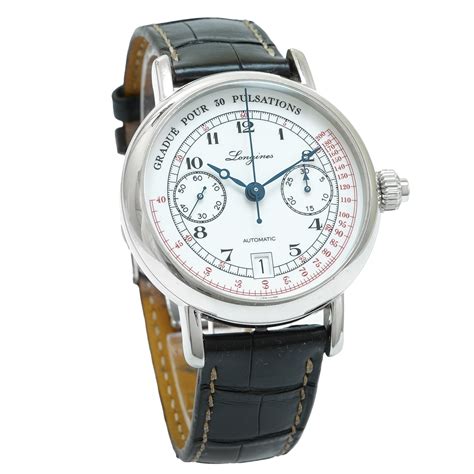 Longines Heritage Pulsometer Monopusher Chronograph L28014