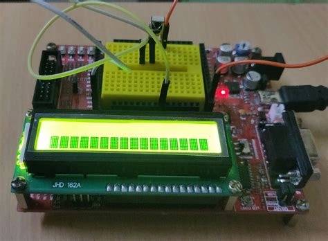 gallery ir analyser using lpc2148 board