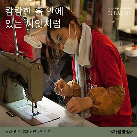 팝업시네마 공동체상영과 다양성영화 2024년 2월 단편 리스트를 소개합니다 🫘 캄캄한 흙 안에 있는 씨앗처럼 🎬 정무곤 드라마 한국 18분 기술이