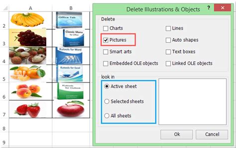 How To Delete All Pictures Or Other Objects In Excel Easily