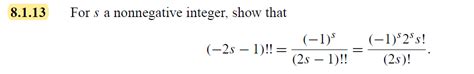 Solved For S A Nonnegative Integer Show That