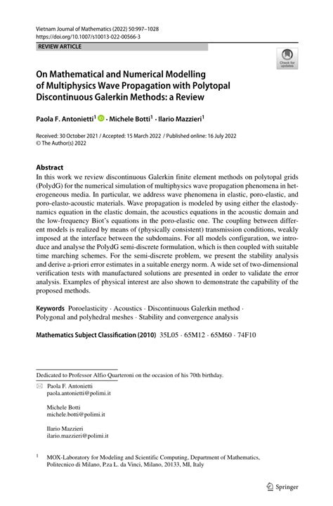 pdf on mathematical and numerical modelling of multiphysics wave