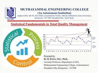 Statistical Fundamentals In Total Quality Management PPT