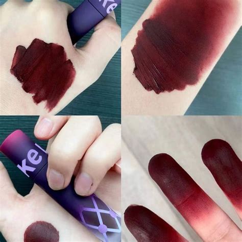 Bonaishi Keke Mood Lip Glaze Matte Velvet Long Lasting Waterproof